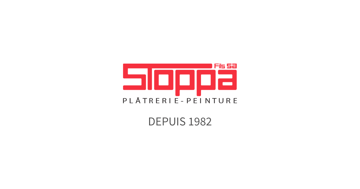 Stoppa Fils SA - Plâtrerie et peinture